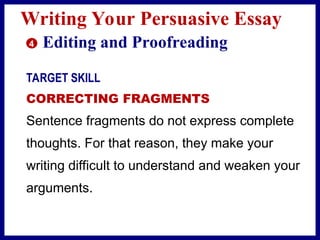 10Persuasive Essay.ppt English language writing | PPT