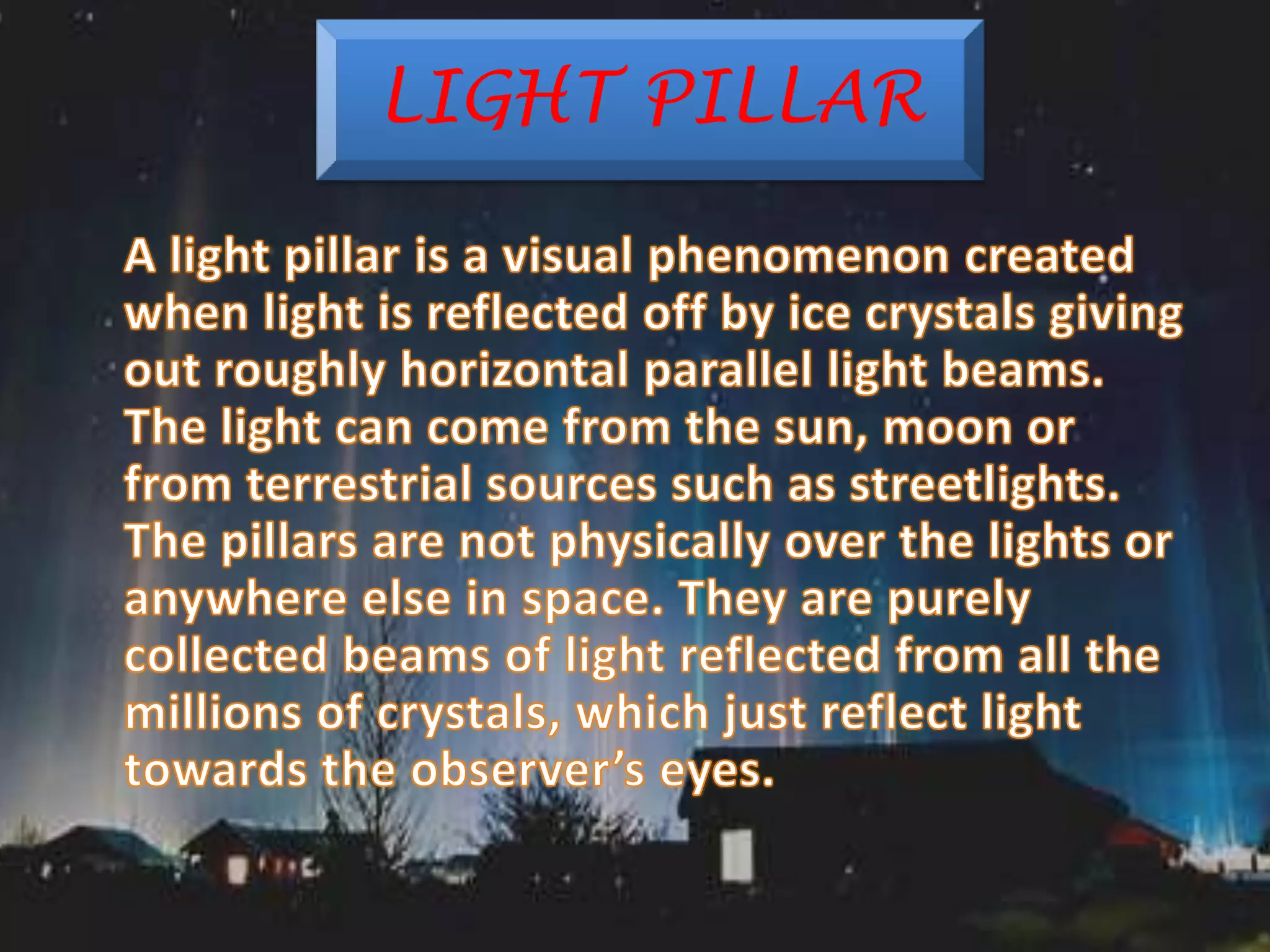 light :phenomenons of light | PPSX