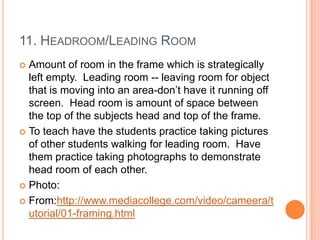 10 photographic rules of composition and framing | PPTX