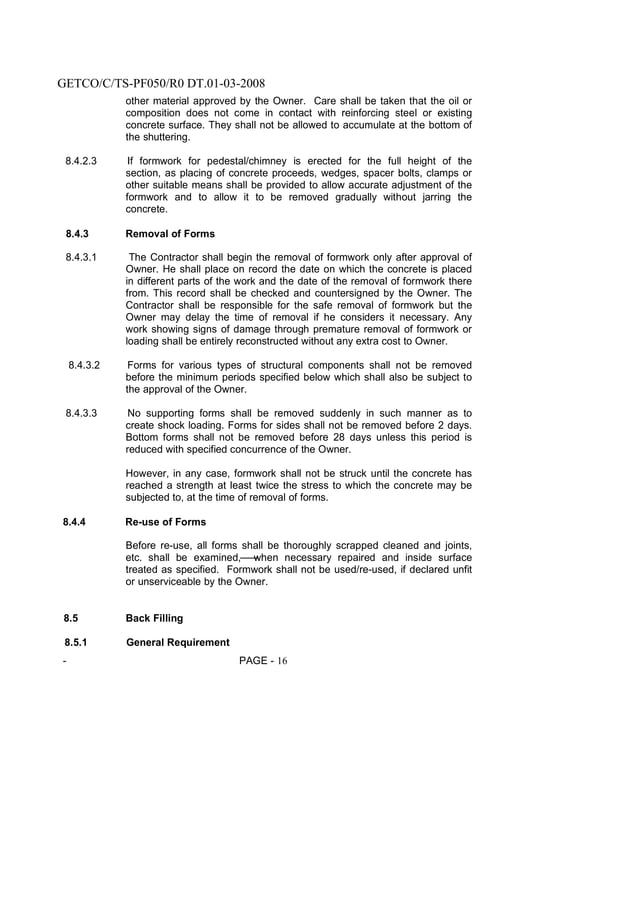 10 pile foundation_specification | PDF | Civil Engineering Industry ...