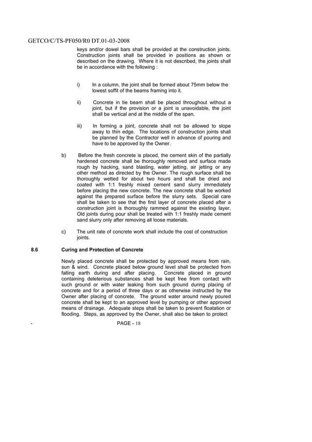 10 pile foundation_specification | PDF | Civil Engineering Industry ...