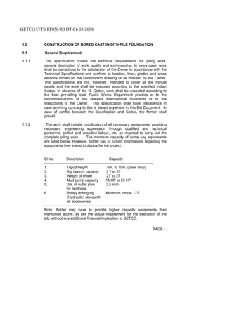 10 pile foundation_specification | PDF