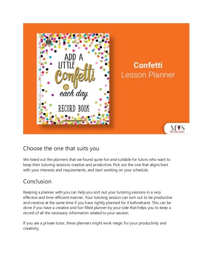 10 Planners to Schedule the best Tutoring Session.pdf