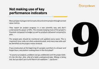 10 Project Management Mistakes | PDF