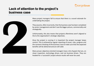 10 Project Management Mistakes | PDF