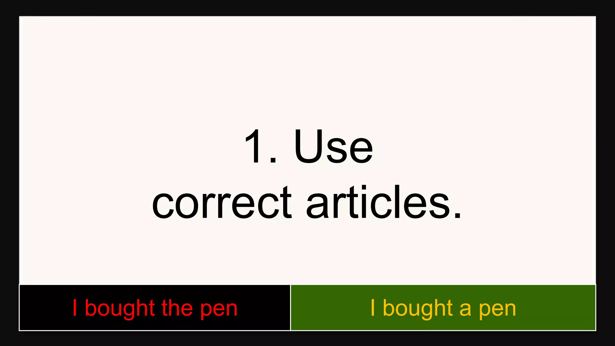 10 points grammar check list | PPTX | Workshops and Classes | Hobbies ...