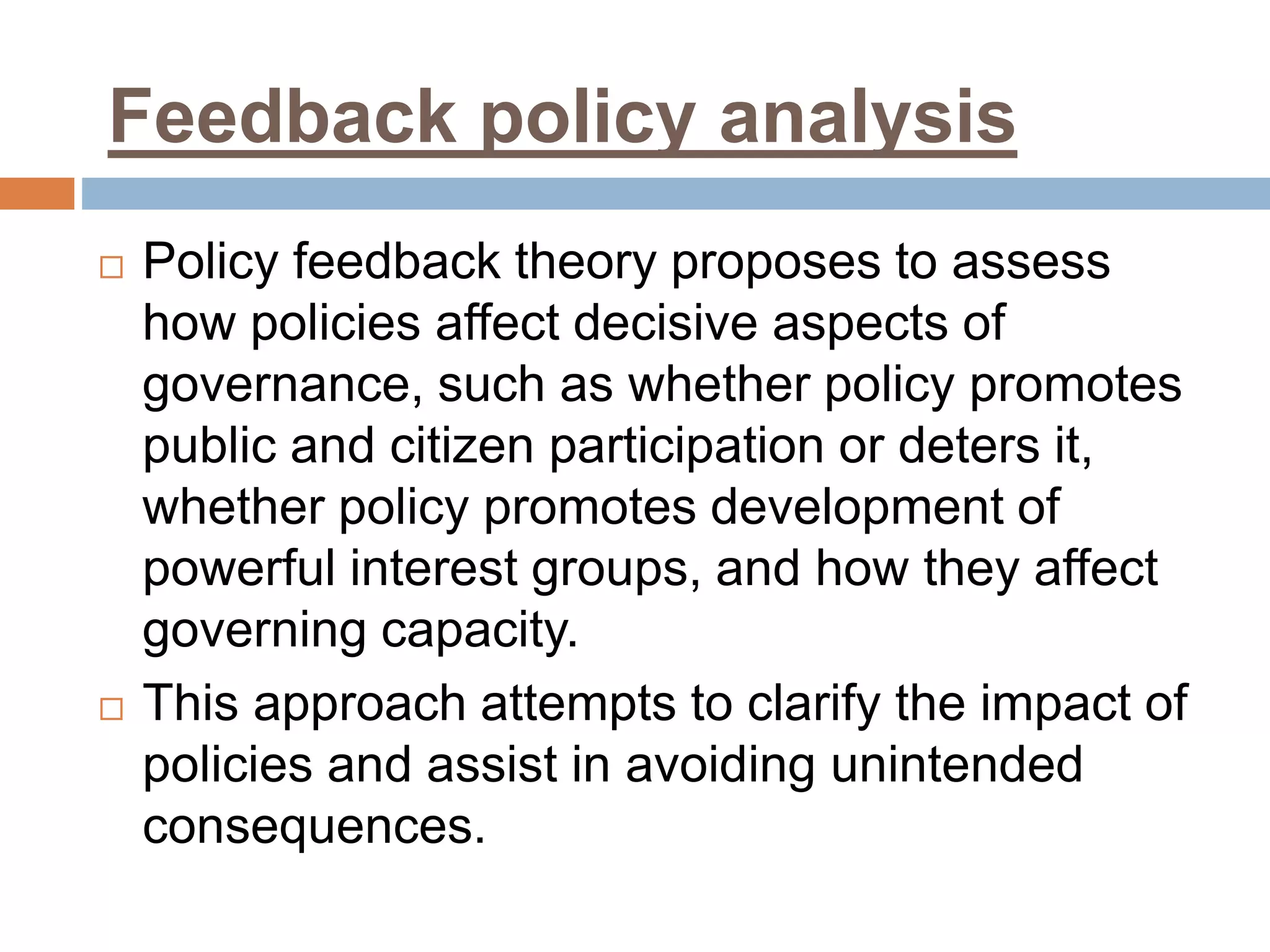 policy analysis | PPTX