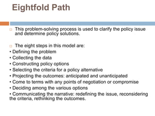 policy analysis | PPTX