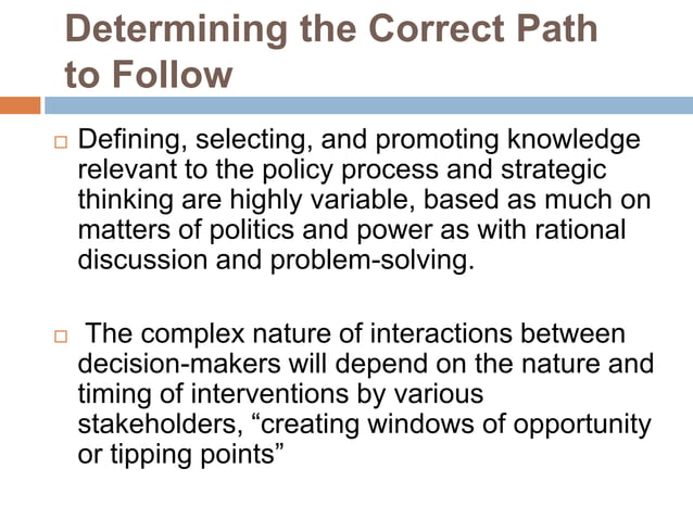policy analysis | PPTX | Science