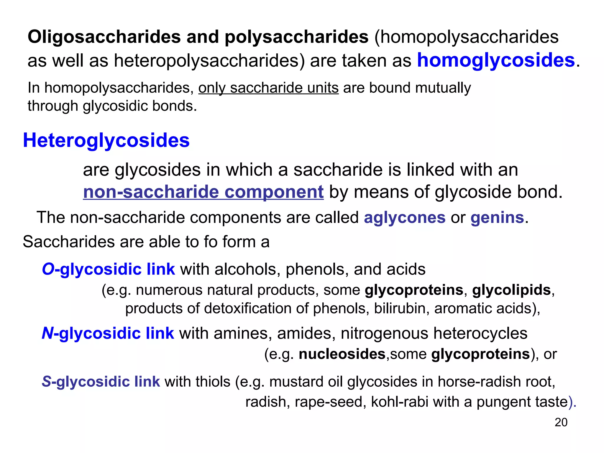 10 polysacch. _heteroglycosides__nucleic_acids | PPT