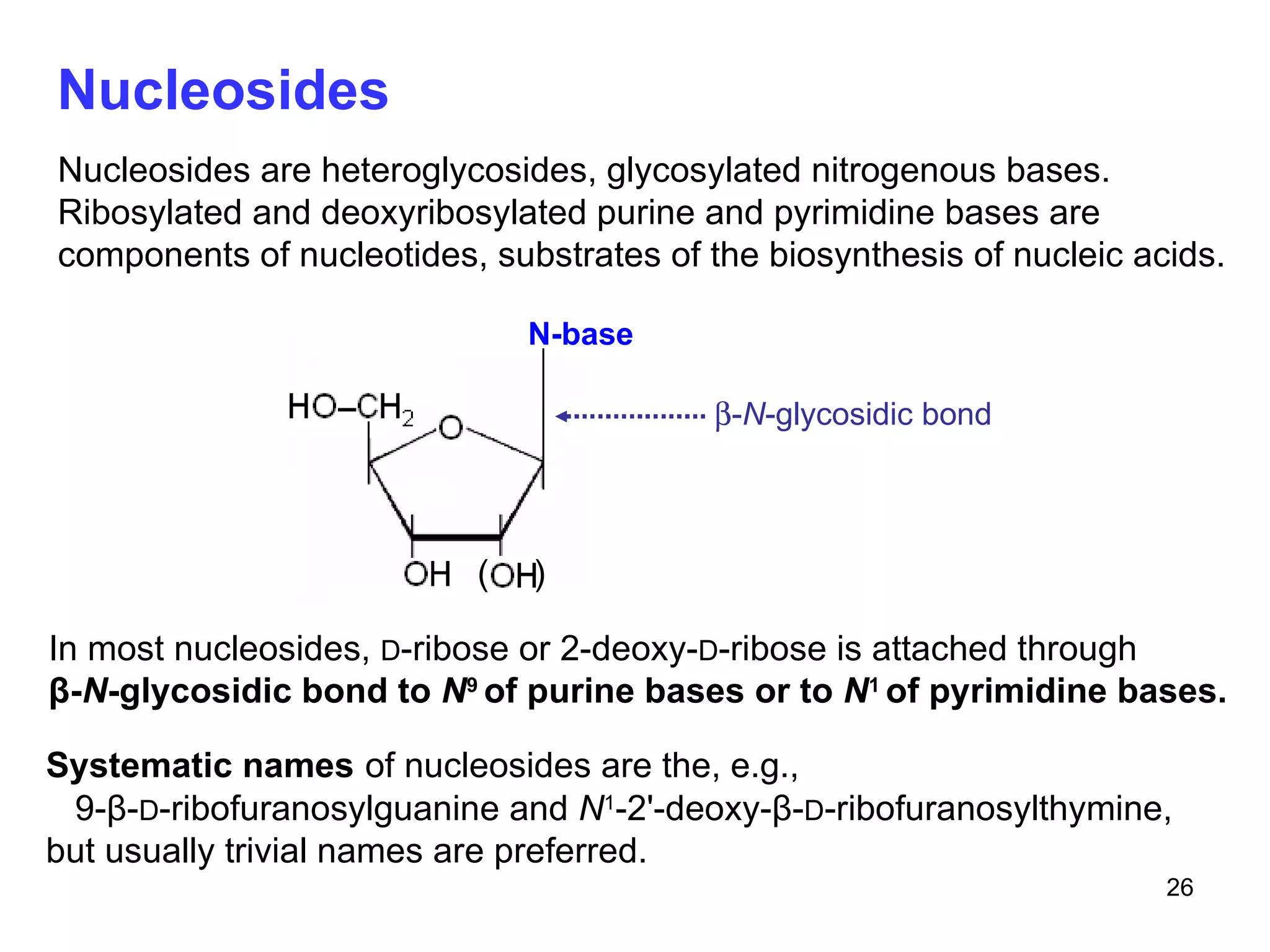 10 polysacch. _heteroglycosides__nucleic_acids | PPT
