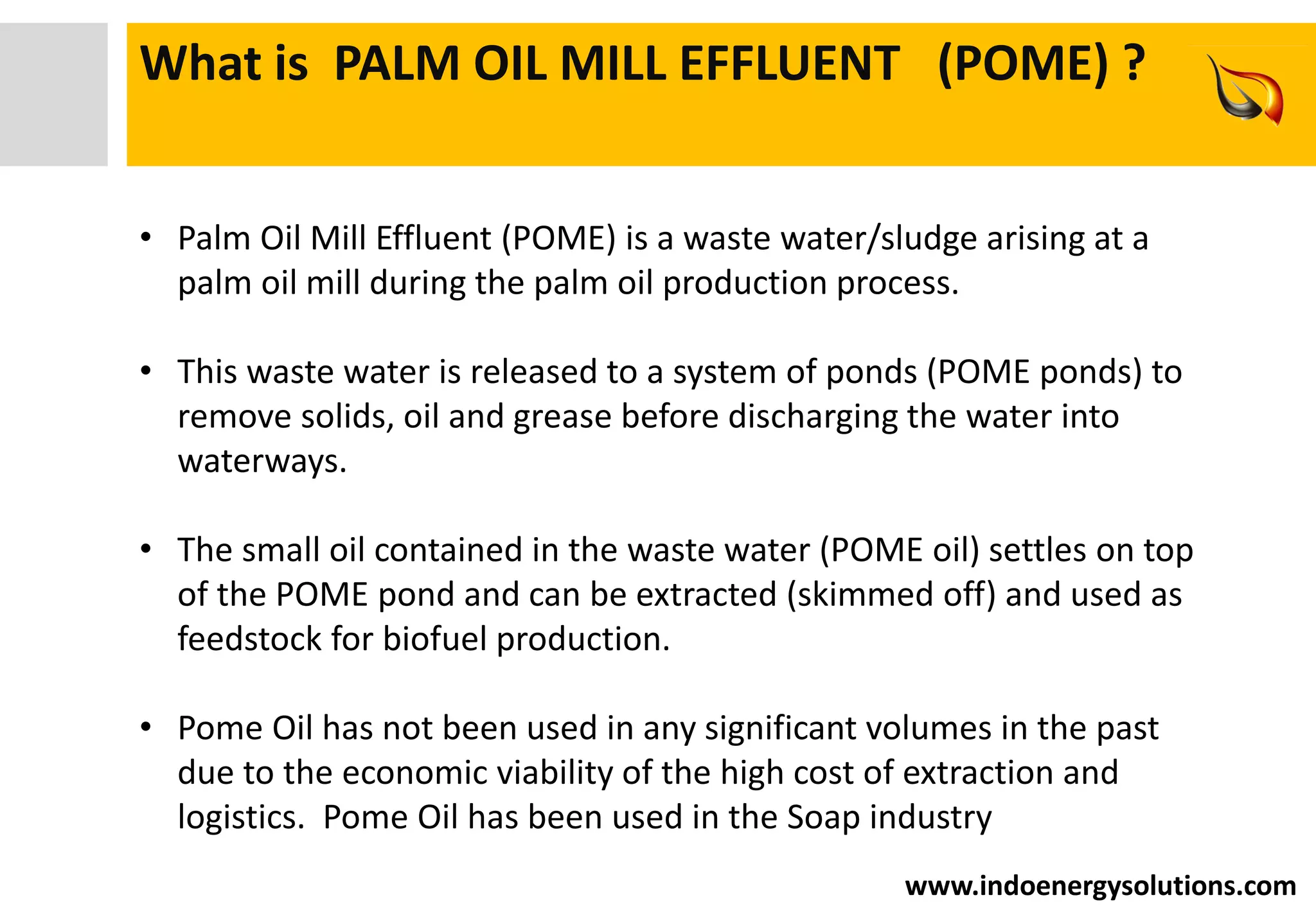 POME-Sustainable-Renewable-Energy-Feedstock | PDF