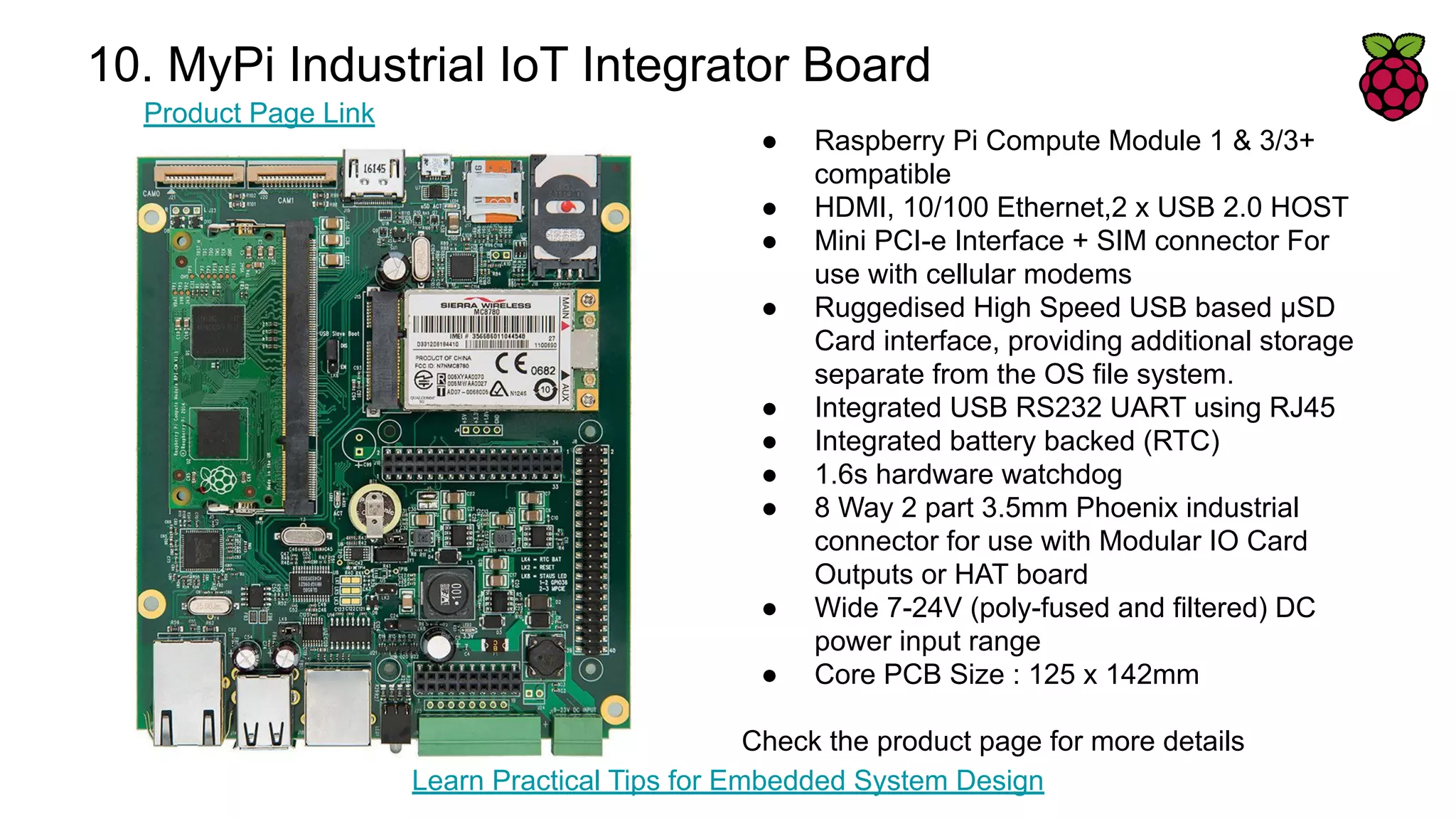 10 Popular Commercial Products Using Raspberry Pi Compute Module Pdf Computing Technology