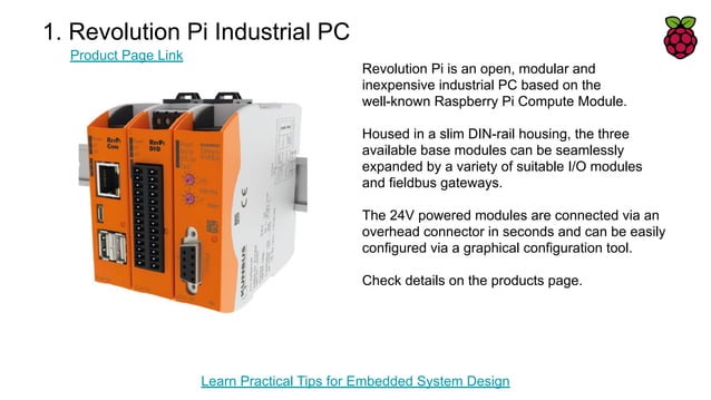 10 Popular Commercial Products Using Raspberry Pi Compute Module Ppt
