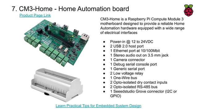 10 Popular Commercial Products using Raspberry Pi Compute Module | PPT