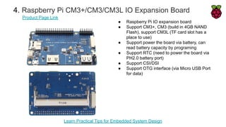 10 Popular Commercial Products using Raspberry Pi Compute Module | PPT
