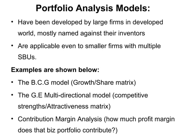10 portfolio analysis ppt | PPT