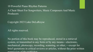 10 Powerful Piano Rhythm Patterns.pptx