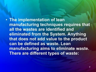 What Is Lean Manufacturing | PPT
