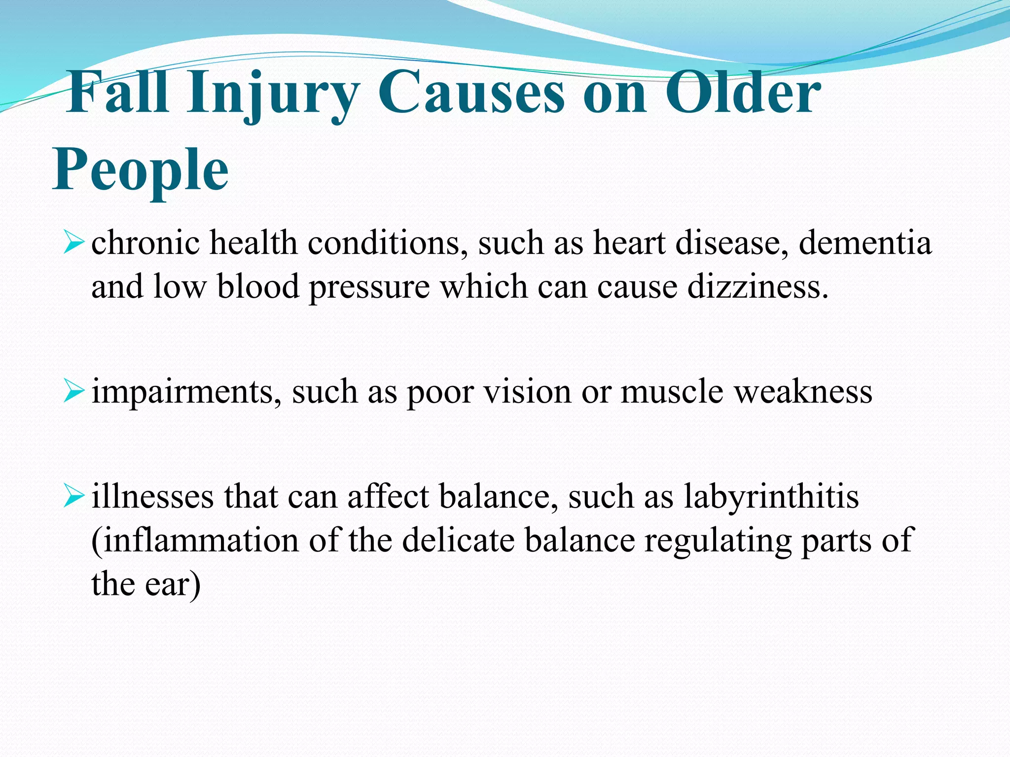 10 Fall injuries presentation | PPTX