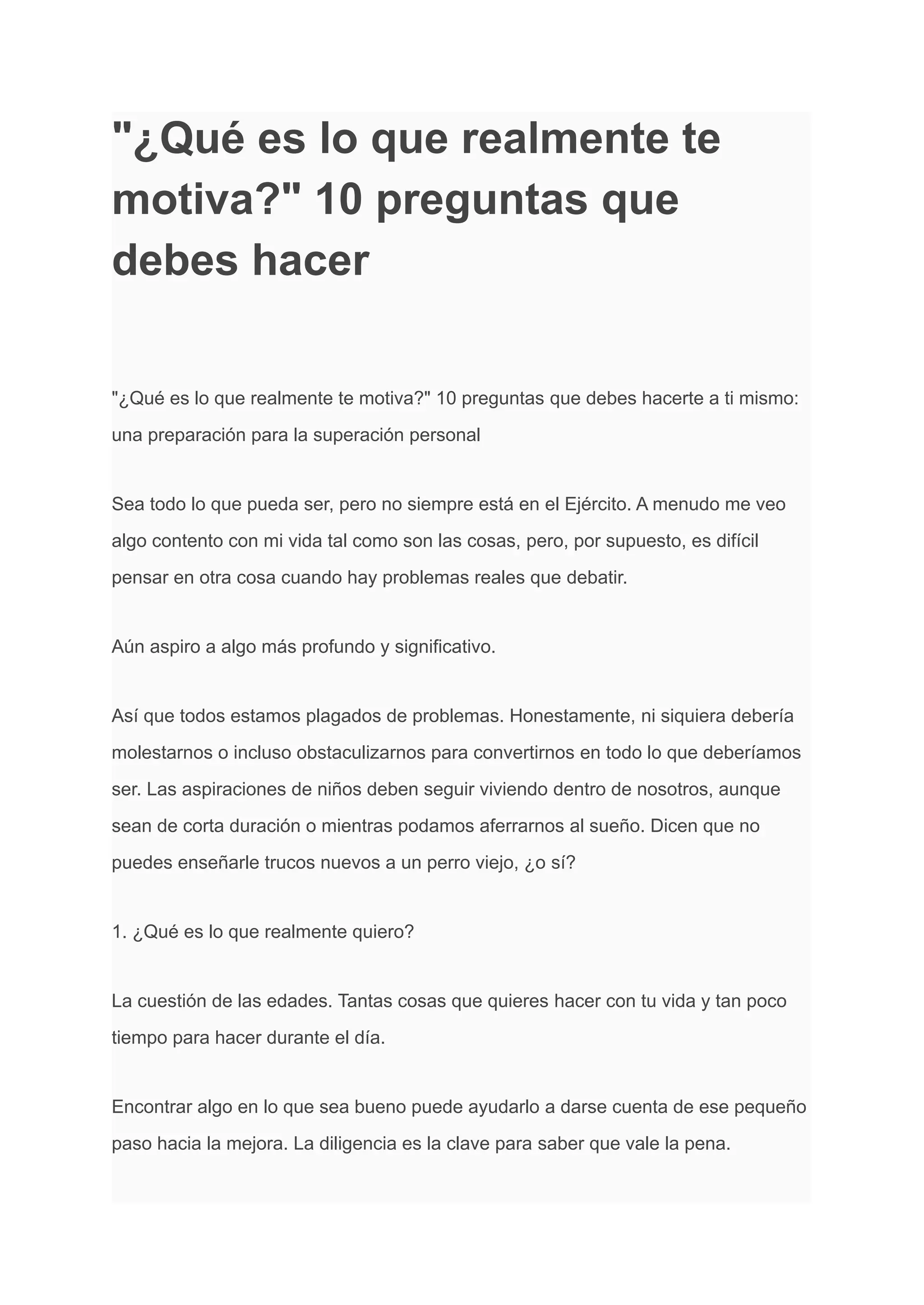 10 cosas que debes hacer en tu vida | Mycausewaycafe.com