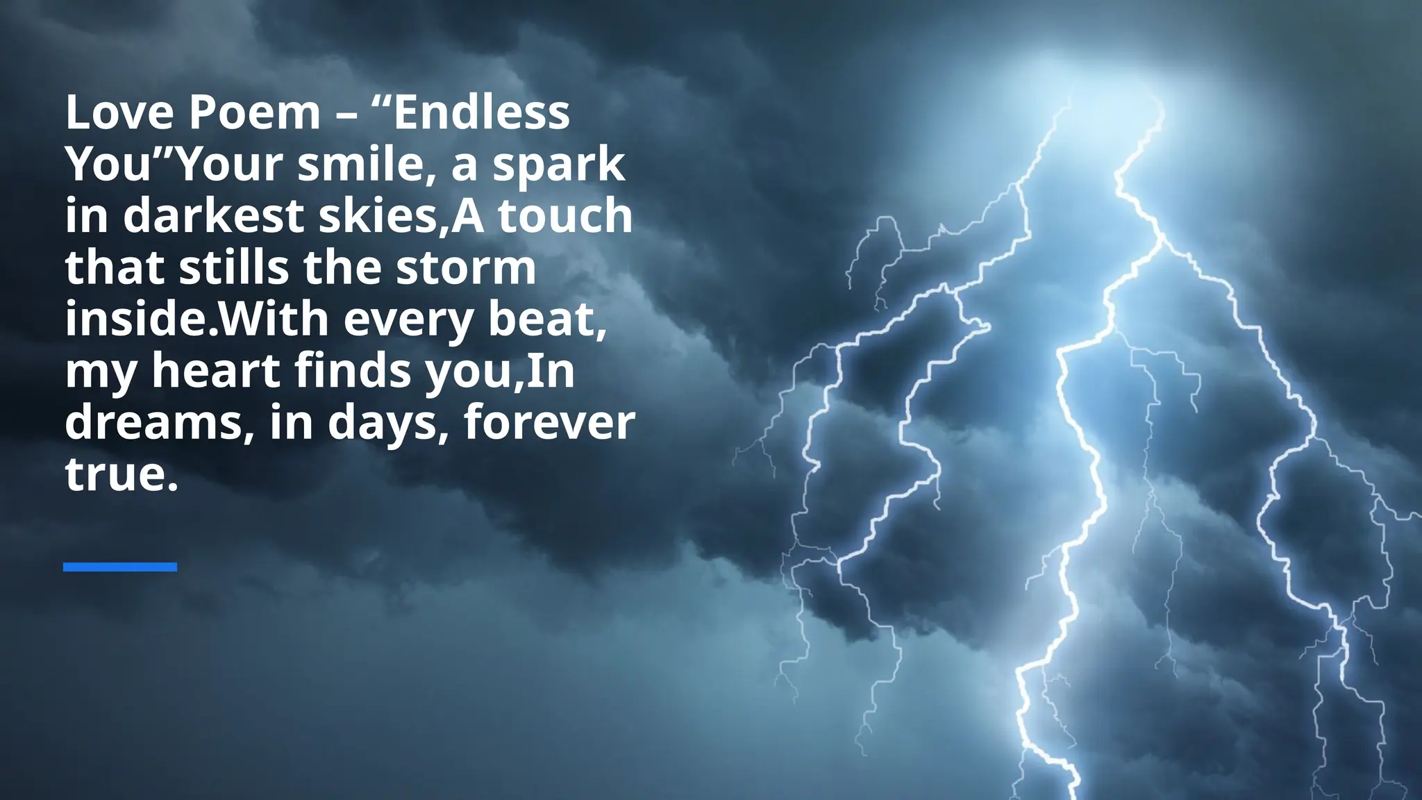 A Love Poem About Deep Emotional Conneck Pptx