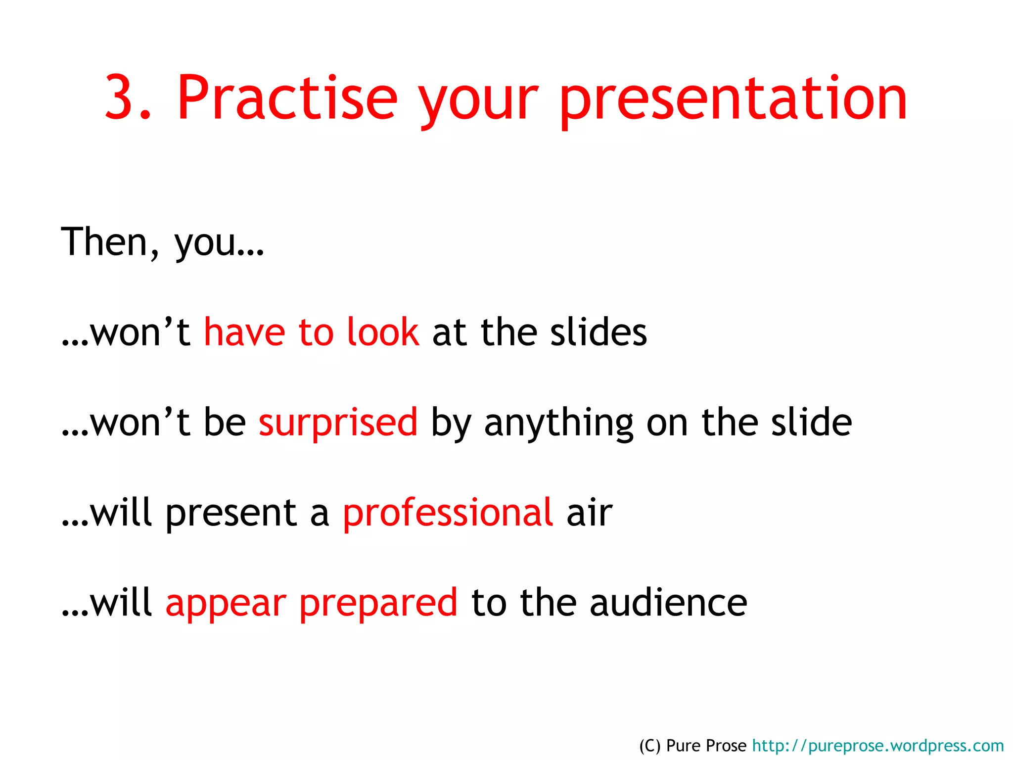 10 presenting ideas | PPT