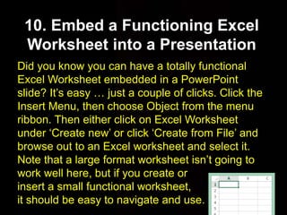 10 Awesome Things You Can do With PowerPoint | PPTX