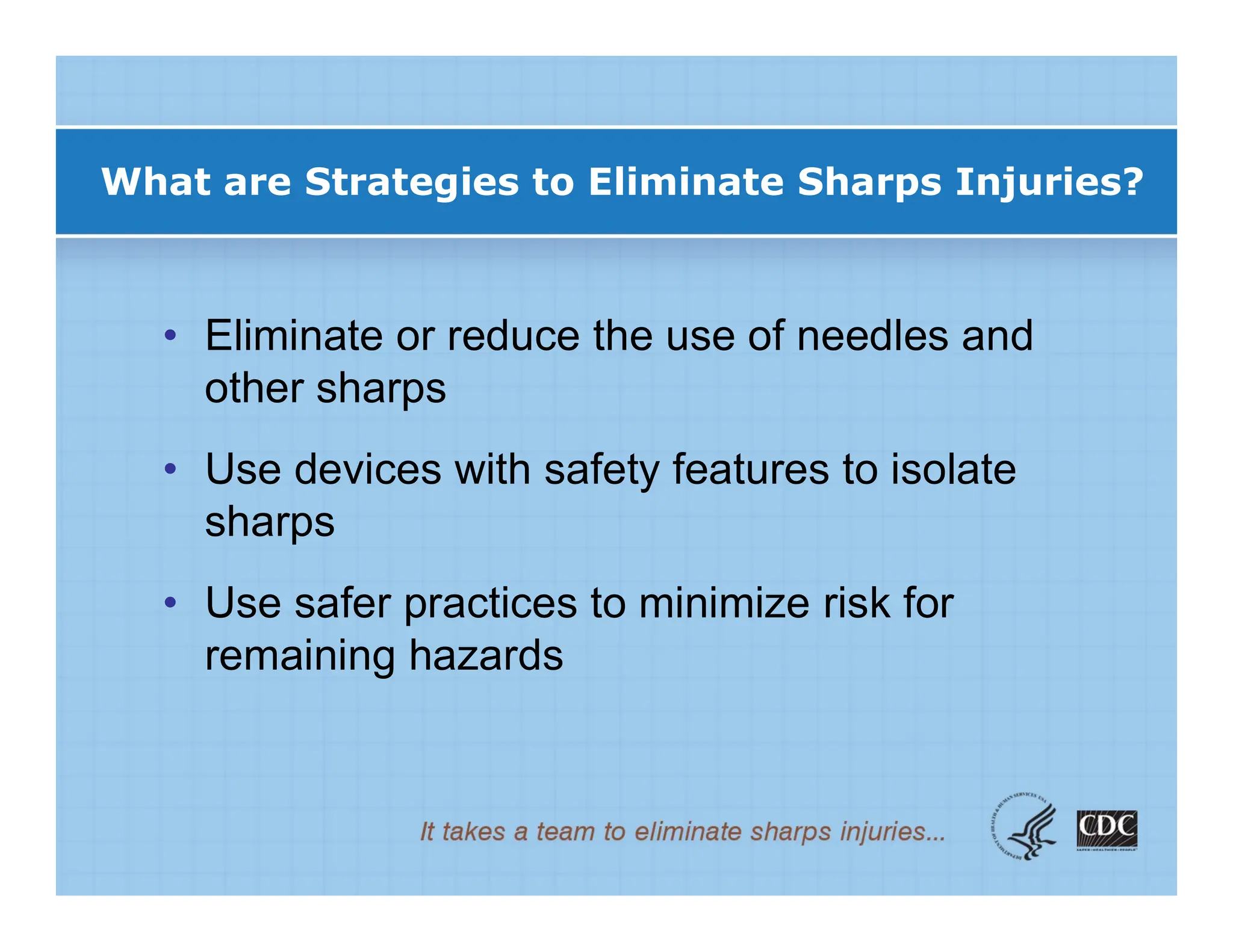 10 Preventing Needlesticks and Other Sharps Injuries… Everything You ...