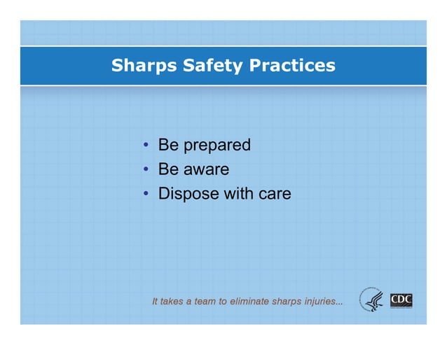 10 Preventing Needlesticks and Other Sharps Injuries… Everything You ...