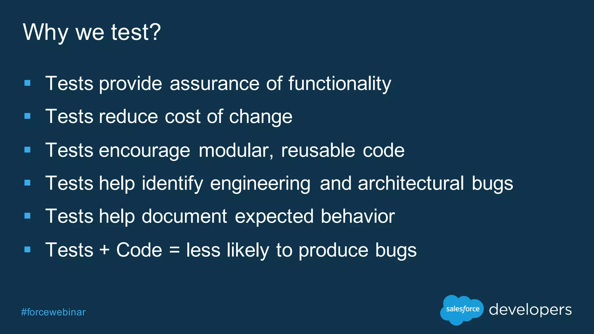 10 principles of apex testing | PPT | Free Download