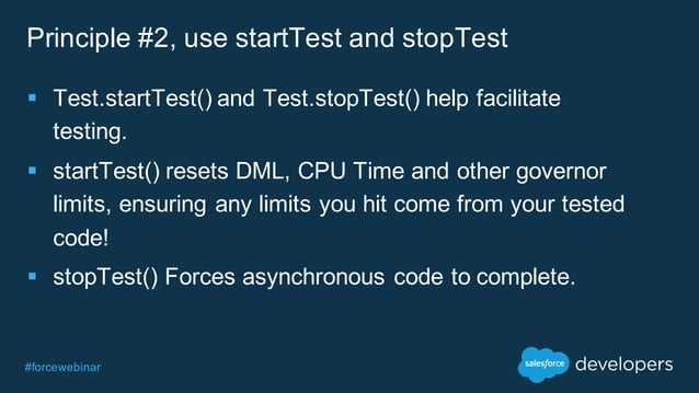 10 principles of apex testing | PPT | Free Download