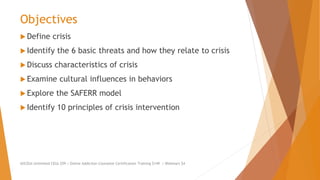 10 Principles of Crisis Intervention | PPTX