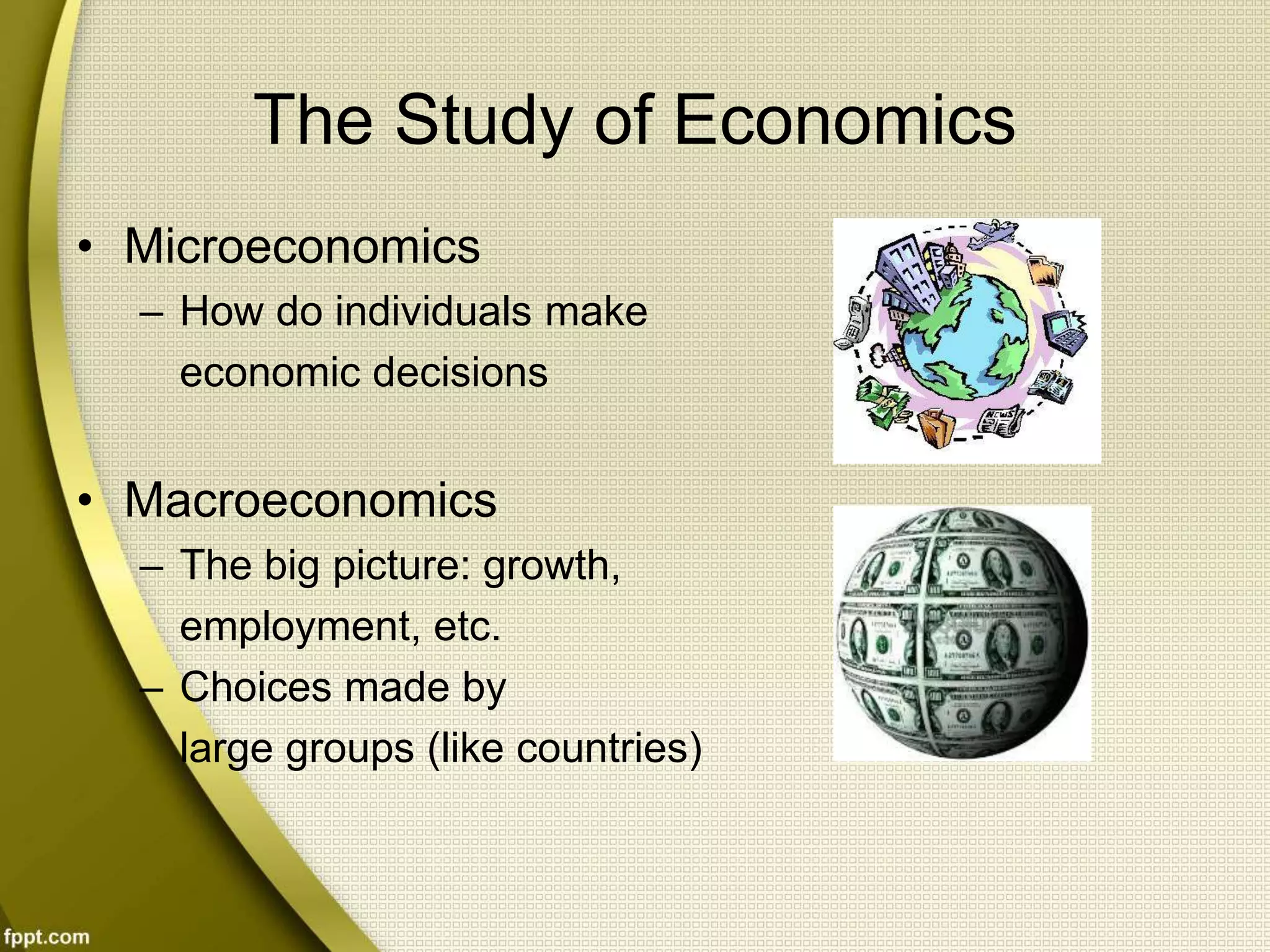 10 principles of economics | PPT