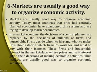 10 principles of economics | PPT