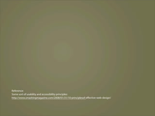 10 principles of effective web design | PDF