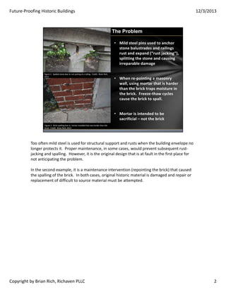 10 Principles of Future Proofing Historic Buildings | PDF