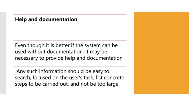 10 principles of interaction design | PPT