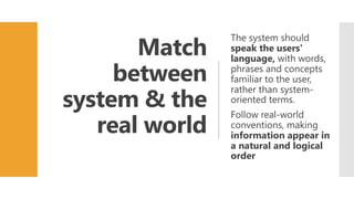 10 principles of interaction design | PPTX