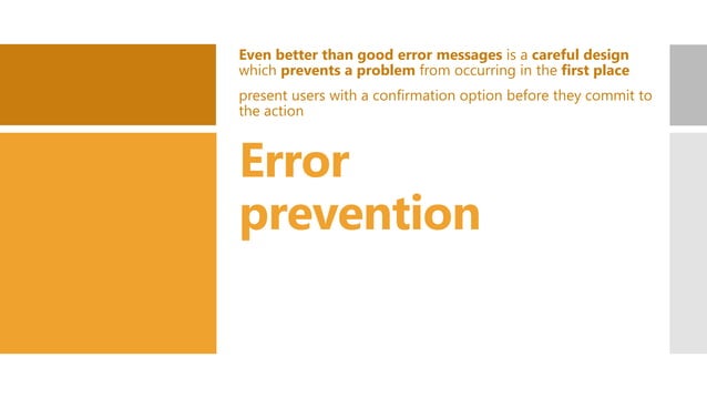 10 principles of interaction design | PPT