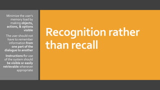 10 principles of interaction design | PPTX