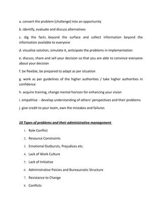 10 principles of problem solving and decision making strategies for ...