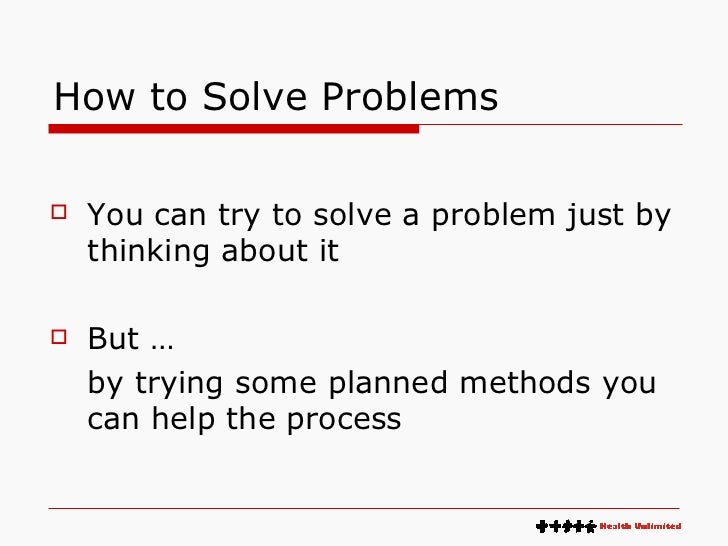 11 Problem Solving
