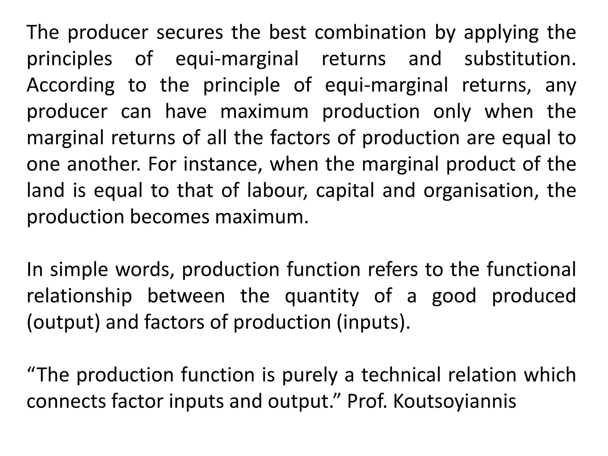 10) Production function and laws of production.pptx