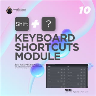 10 productivity booster hotkeys of Elmentor Page Builder.pdf