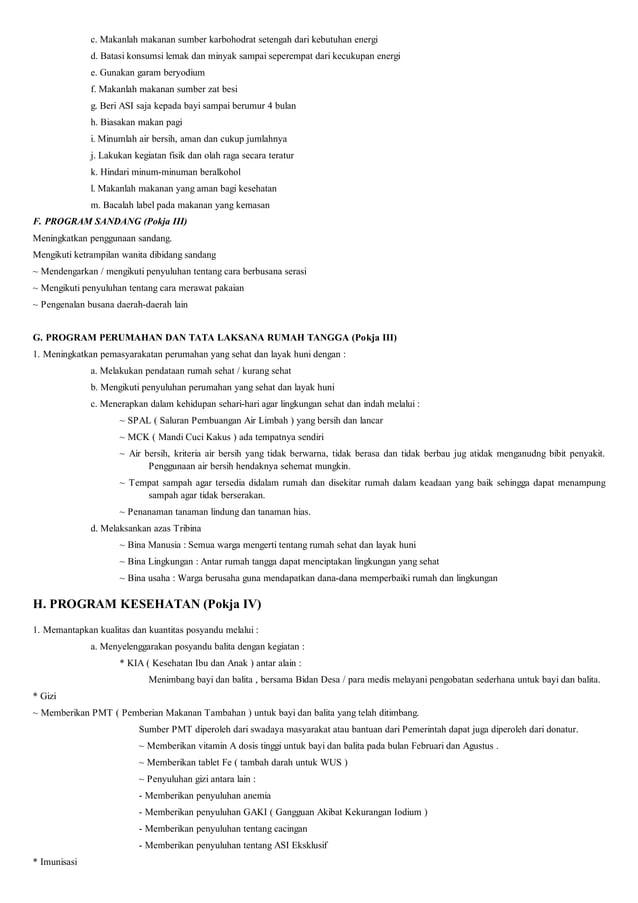 10 program pokok pkk | PDF