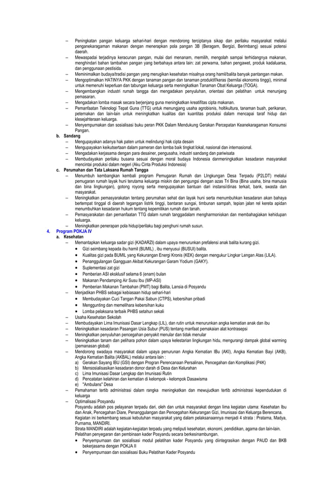 10 program pokok pkk | PDF