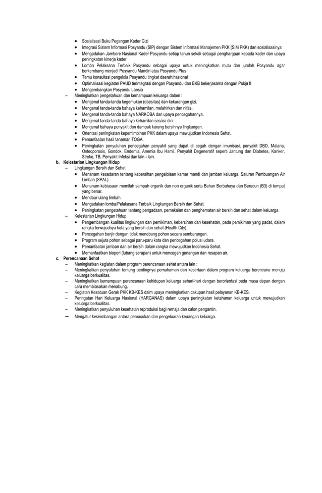 10 program pokok pkk | PDF