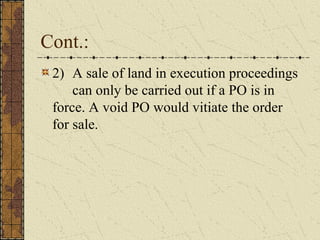 prohibitory order | PPT