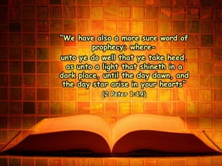 10 prophecy and scriptures | PPTX